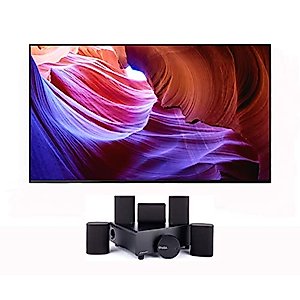 Sony KD50X85K 50" 4K HDR LED with PS5 Features Smart TV with a Platin MILAN-5-1-SOUNDSEND 5.1 Immersive Cinema-Style Sound System (2022)