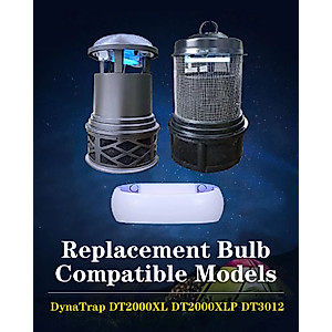 Konideke 6W F6T5/BL Replacement Black Bulb Light, Compatible with Dynatrap DT2000XL,DT3012, 9 Inch Length Light BL, Fluorescent G5 Base 6 Count