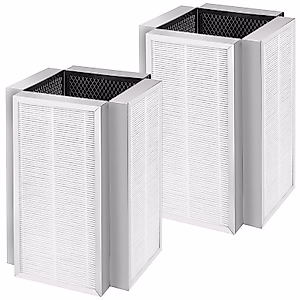 50 Replacement Filter, 100% Compatibility with 50, 3 in 1 Stage, H13 True Hepa Filter, 2 Pack