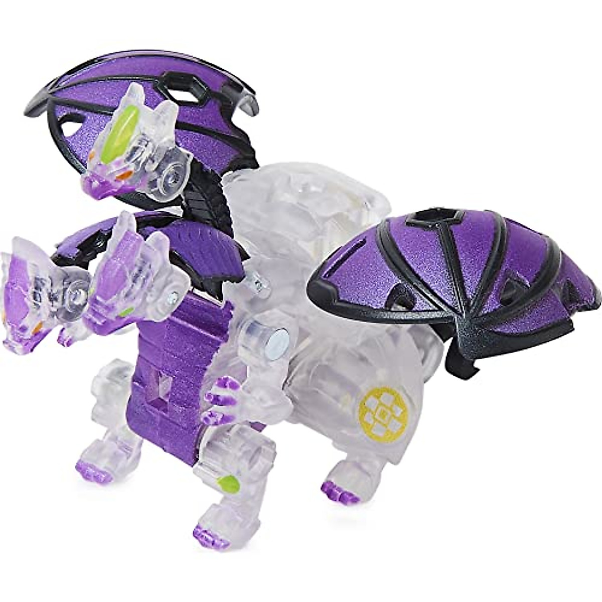 Bakugan Geogan Rising 2021 Diamond Nillious Ultra 3-inch Tall Collectible Action Figure and Trading Cards