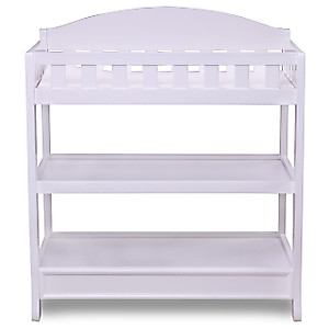 Delta Children Infant Changing Table with Pad, White