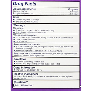 Soothe No Preservative Lubricant Eye Drops by Bausch e Lomb, 28 count