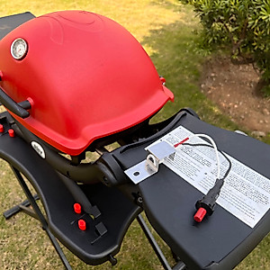 80462 Gas Grill Replacement Ignitor Kit for Weber Q100 Q200 Gas Grills, Push Button Ignitor fire Starter