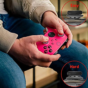 YwonShne Compatible with PS5 PS4 Precision Rings Aim Assist Motion Control for Xbox Series X/S, Xbox One S/X Switch Pro Controller Assistant Ring 3pieces (Black)
