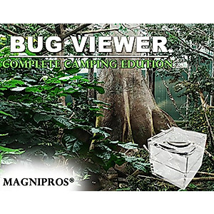 MagniPros Pack of 3 Magnifier Box Bug Viewer Magnifies up to 5X(500%) with Crystal Clear Image