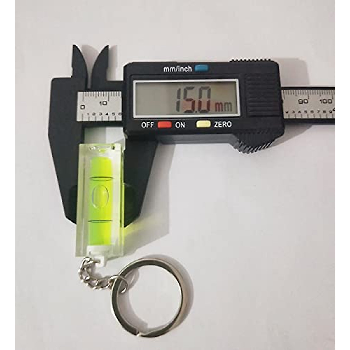 3PCS Keychain Spirit Bubble Level Mini Pocket Tool 15x15x40mm Spirit Levels Measuring Layout Tools