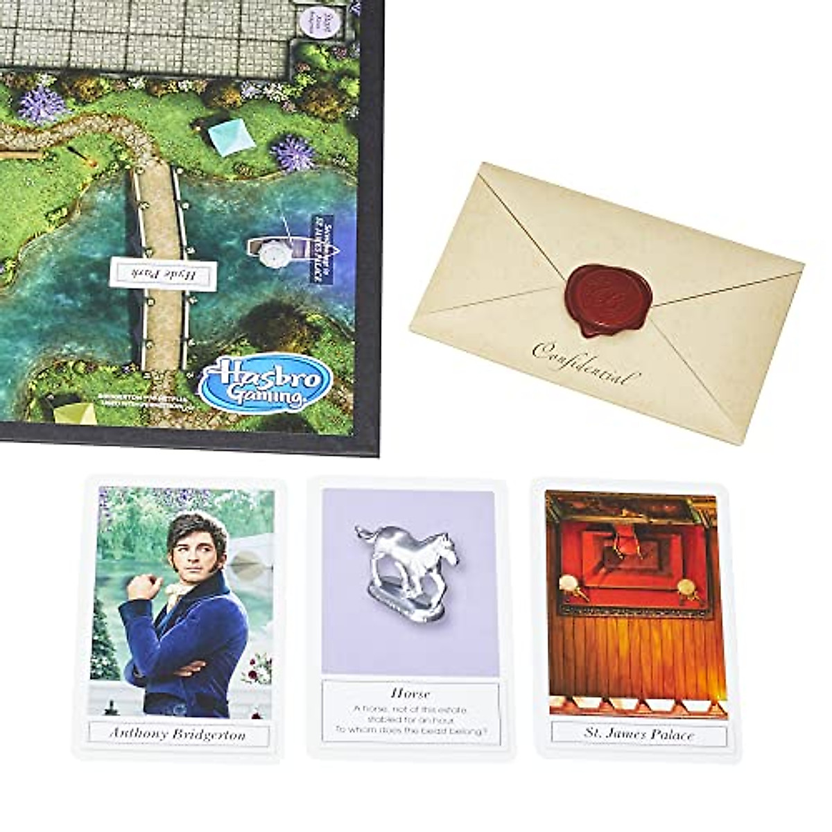 Hasbro Gaming Clue: Bridgerton Edition-BoardGame for Ages 17+Game for Bridgerton Fans for 3-6 Players, Inspired by Shondaland's Original Series on Netflix