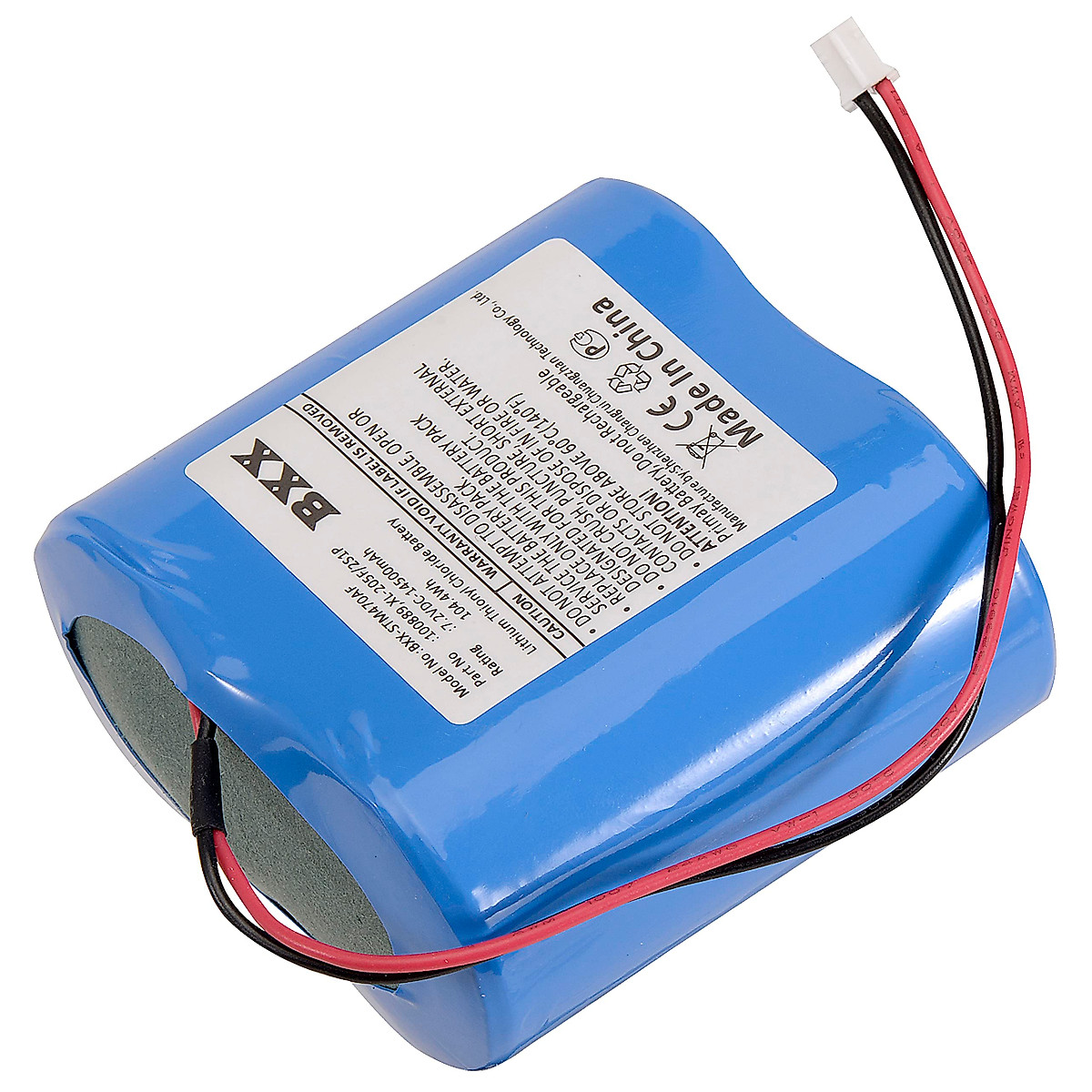 BXX Replacement Battery for Seametrics 100889, XL-205F/2S1P, AG2000 Flowmeter, iMag4700 Flowmeter 14500mAh 7.2V
