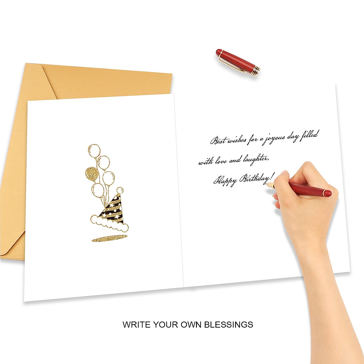 BGTCARDS 13th Birthday Card, 13th Birthday Decorations for Girls, 13th Birthday Gifts for Daughter, Back in 2011 Birthday Card, Black Gold