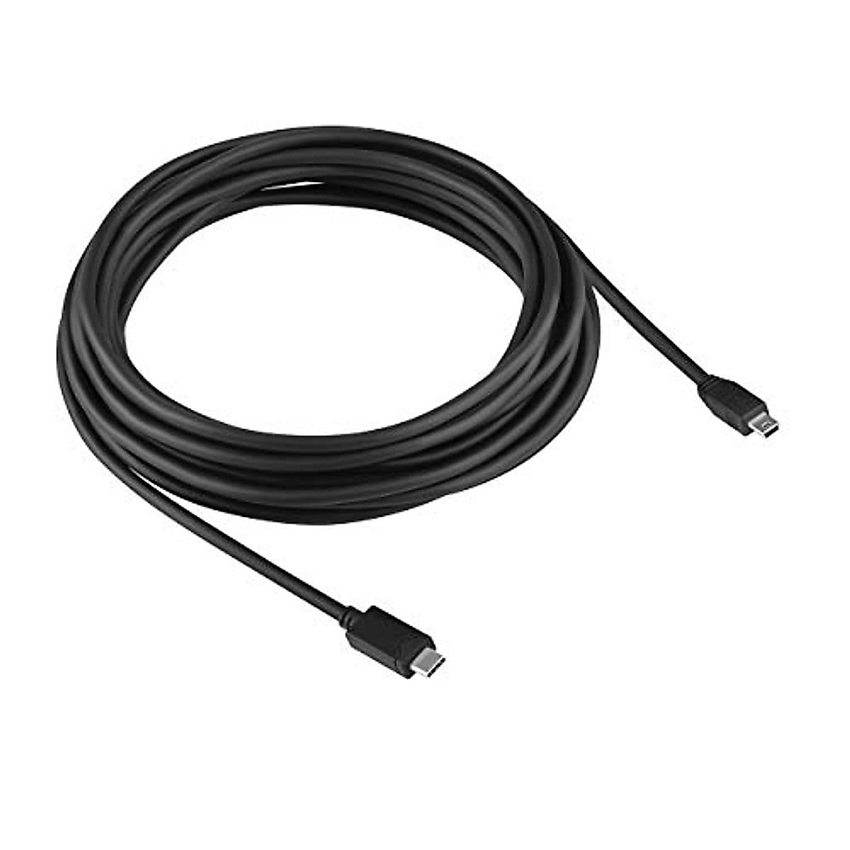 VEBNER 20-Foot Mini USB 5-Pin to USB Type C Cable - Extra Long Tethering Cable - Compatible with Canon, GoPro, Yeti Microphones, Dash Cams, Tomtom GPS Systems, MP3 Players and More.
