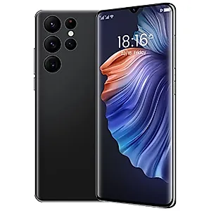NIEGA Smartphone Unlocked Cell Phones S22 Ultra 6.7in HD Screen The Black Phone 2GB/16GB Android 10 Straight Talk Phone 5000mAh 128GB Extension Dual Sim Boost Mobile Phones Telefonos (Black)…