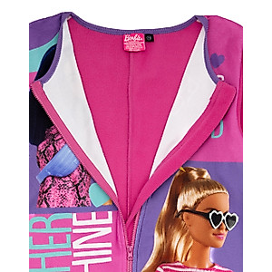 Barbie Girls Onesie | Young Ladies Pink All in One Sleepsuit Pyjamas | Together We Shine Character Bodysuit PJs