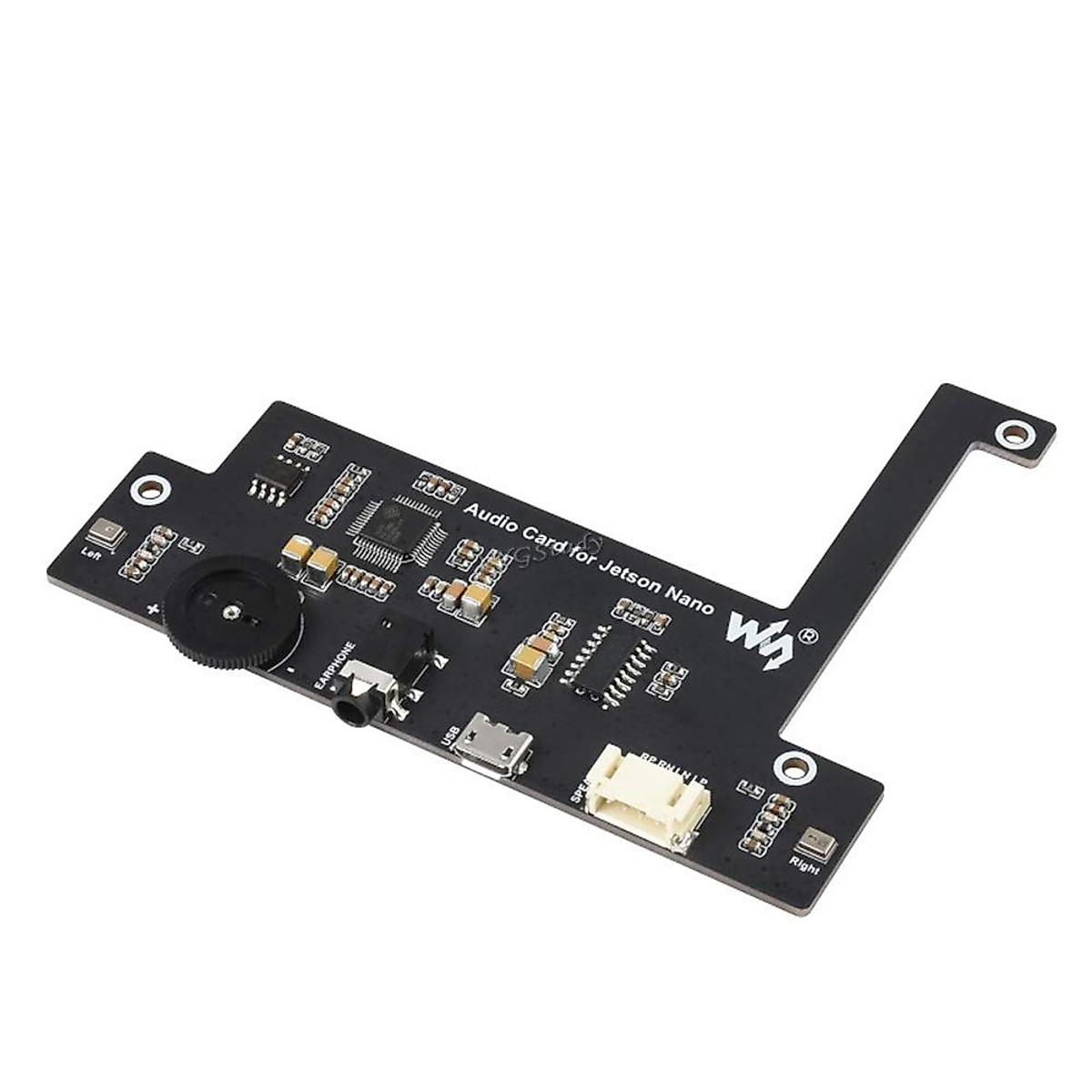 USB Audio Codec for Jetson Nano, USB Sound Card Driver-Free Plug and Play Support Recording and Playback Built-in Microphone and Speaker Header @XYGStudy