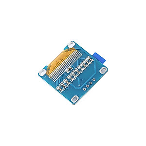 DEVMO 12864 0.96 Inch I2c IIC Serial OLED LCD LED Display Screen Serial Module 128 X 64 Compatible with Ar-duino Display Raspberry PI 51 Msp420 Stim32