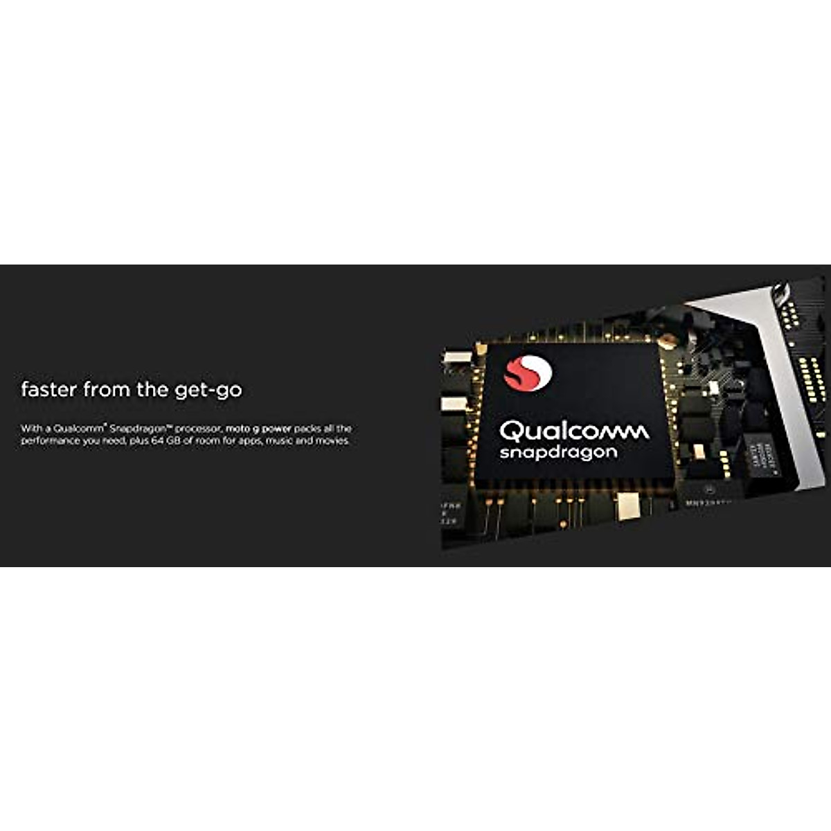 Moto G Power (2020) - Unlocked Smartphone - 64GB - Smoke Black - Verizon, AT&T, T-Mobile, Sprint, Boost, Cricket, Metro (Renewed)