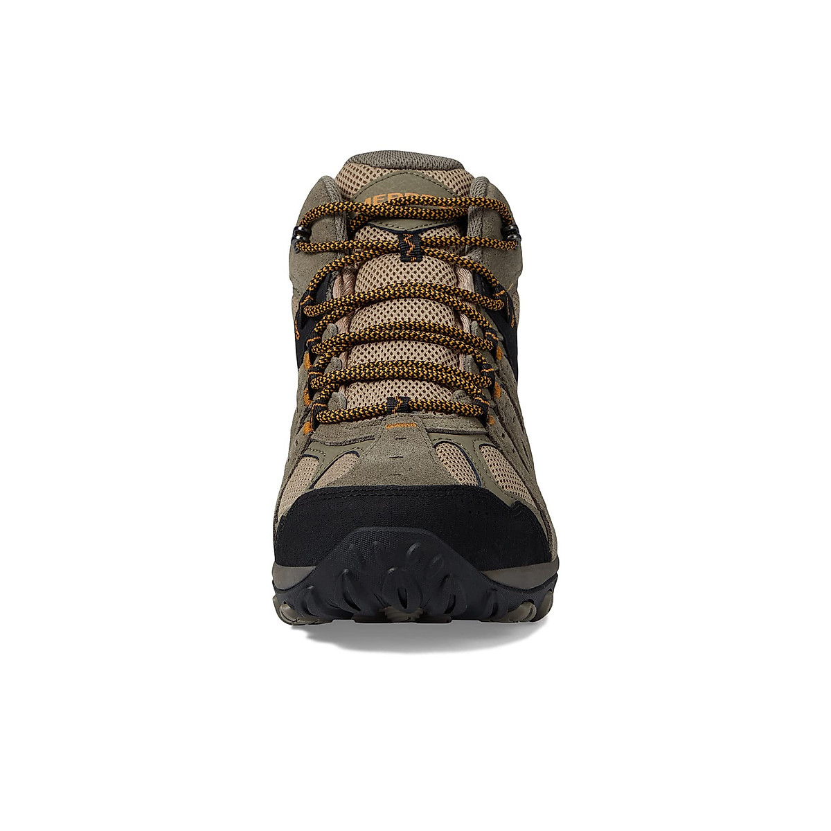 Merrell Accentor 3 Mid Wp - Shoes for Men - Leather and Textile Upper - Round Toe - High-top Design Pecan 9 W
