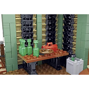 General Jim's Ship Repair Yard Fisherman's Harbor Town Series Street View Architecture 3281 Piece Detailed City Modular Building Block Bricks Model or Playset for Teens and Adults