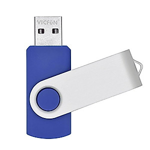 VICFUN 4 Pack 16GB USB Flash Drive USB 2.0 Flash Drive 16GB Multicolor Bulk