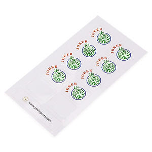 Yellow Mountain Imports American Mahjong Joker Tile Decal Stickers, Set of 8