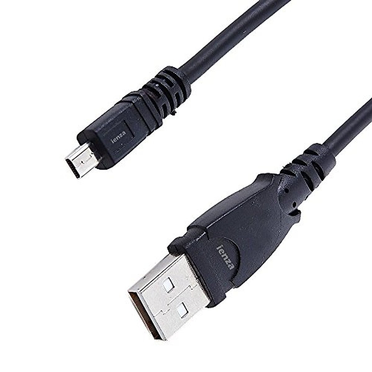 ienza Replacement USB PC Mac Photo Picture Transfer and Charge Cable Cord DMW-USBC1 for Panasonic Lumix Camera DMC-G7 ZS40 ZS50 TS30 SZ3 TZ8 TZ11 TZ15 TZ24 & More (See List of Compatible Models)
