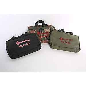 CampMaid FIL-n-GO Camp Caddy Bag With Accessories - Tool Bag for Camping Cookware, Toiletries, & More - Organizer Bag for Camping Utensils & Camp Gear - Camping Must Haves - (Camo)