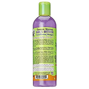 Kids Originals by Africa's Best Ultimate Moisture Shea Butter Shampoo, Healthy Boost of Moisturizers That Soften, Condition and Detangle Hair, Removes Build up, 12oz