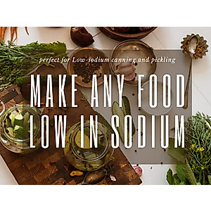 Aromasong Low Sodium Sea Salt 100% Natural Fine Grain Dead Sea Potassium Chloride with Dead Sea Salt, 39 oz (1106 g)