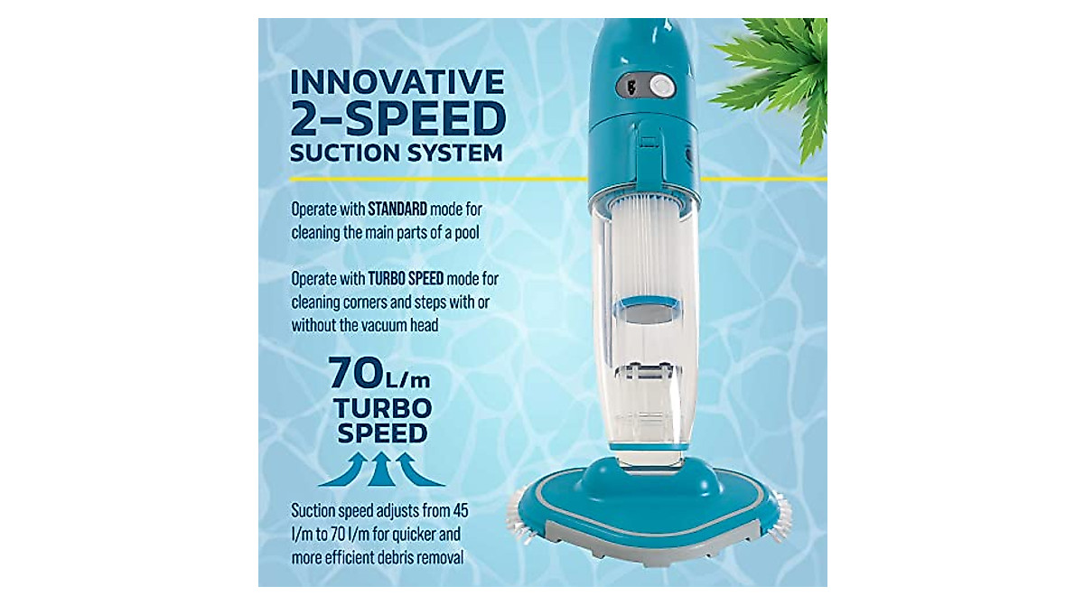U.S. Pool Supply Octopus Handheld Pool Vacuum - Cordless & Powerful