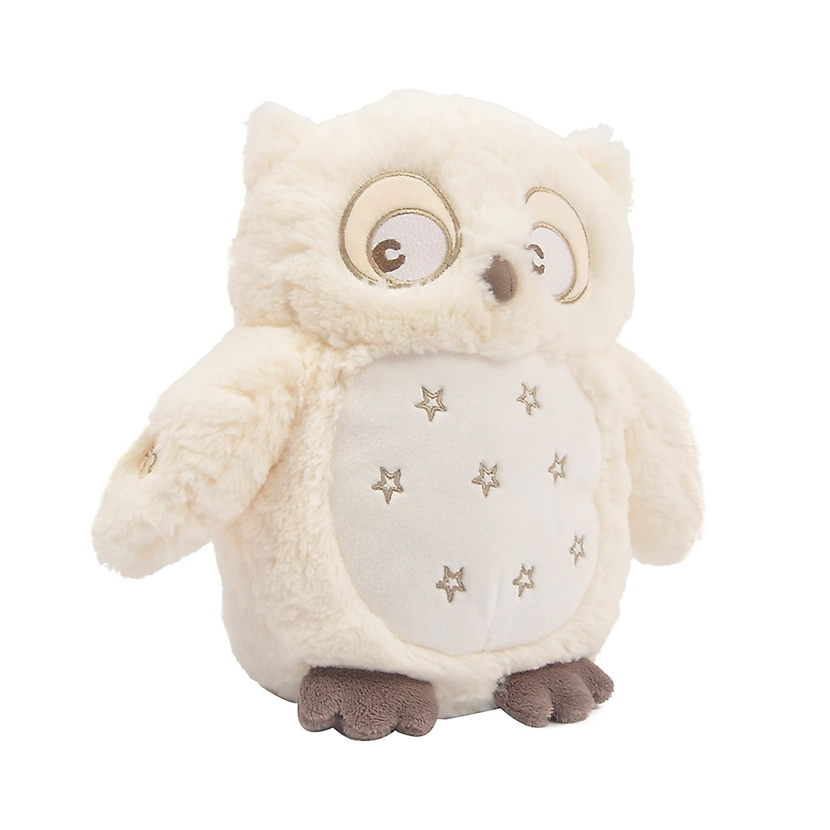 Linzy Toys, 12" SOFT DREAMS OWL W/LULLABY & NIGHT LIGHT,Polyester