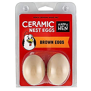 Happy Hen Treats Nest Eggs (2 Pack), Brown