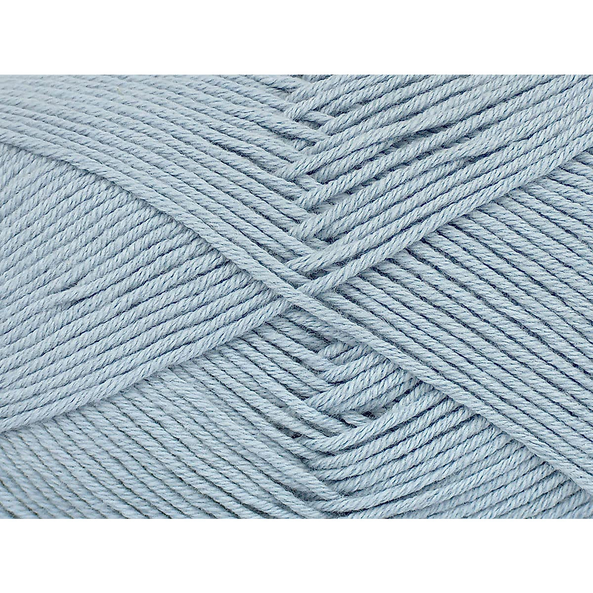 Lot of 8 Skeins Ice Yarns Pure Cotton FINE (100% Cotton) Yarn Light Blue