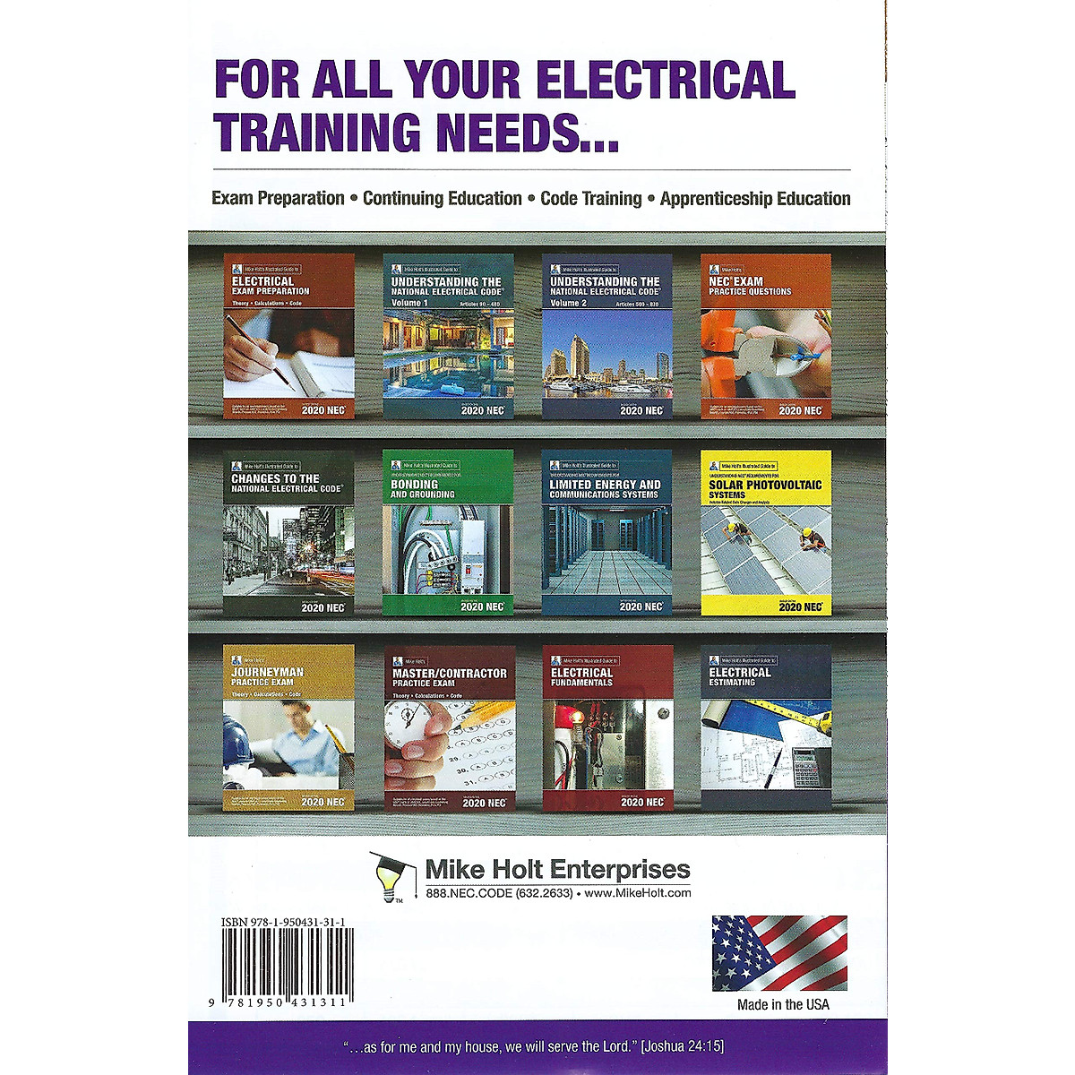 2020 Mike Holt's NEC Tabs (Color Coded) with 2 Ohm's Law Stickers and Electrical Equations Poster - 2020 Edition