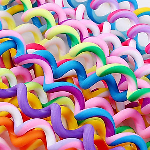 18 Pcs Hair Styling Twister Clip for Girl Women,ZXK CO Braided Rubber Hair Band Twist Barrette Spiral Spin Hair Tool Accessories Elastic Hair Rope Cute Hairband