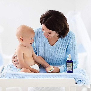 MoonDance Soaps Diaper Lotion Potion Cleansing Spray, 4 Oz Tea Tree & Lavender, Natural No-Rinse Cleanser and Moisturizer for Baby's Bottom