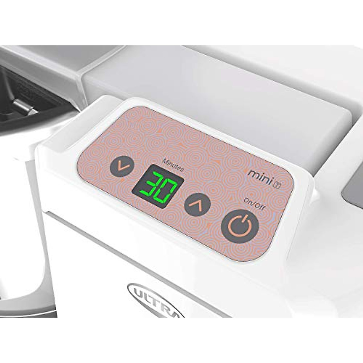 Elgi Ultra Ultra Mini T Table Top 1.25L Wet Grinder with Atta Kneader & Digital Timer, 110-volt (New Model), white