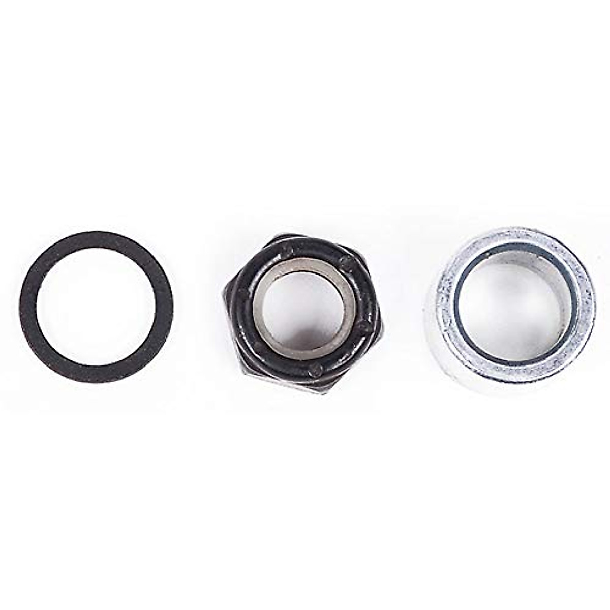 Metal Spacer Washer, Hardware Set Repair Nuts Kit for Skateboard Bearing Spacers and Truck Washers Speed Rings Longboard Accessories Parts