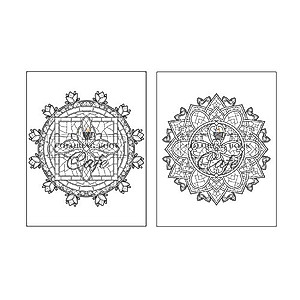 125 Mandalas: An Adult Coloring Book Featuring 125 of the World’s Most Beautiful Mandalas for Stress Relief and Relaxation (Mandala Coloring Books)