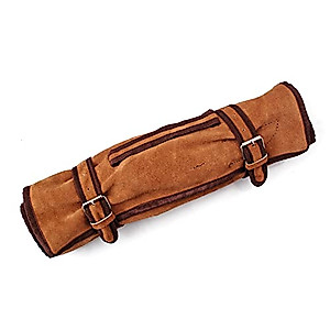 Custom Handmade Damascus Steel Blade Kitchen Chef Knife Set 8pcs Damascus Knife Set With Leather Case Roll Bag- Professional Demasticus Butcher BBQ Knives for Men and Women 1007 rd