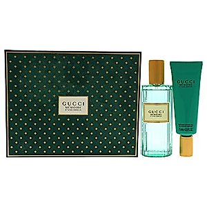 Gucci Memoire dUne Odeur Women 3.3oz EDP Spray, 2.5oz Shower Gel 2 Pc Gift Set