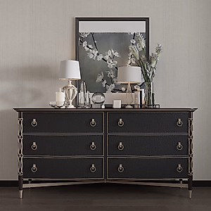 CHIHUT Lavish Black Crocodile Wallpaper Peel and Stick Wallpaper 30"x236" Wide Size Faux Alligator Textured Wallpaper Self Adhesive Removable Black Contact Paper for Bathroom Bedroom Walls Cabinets