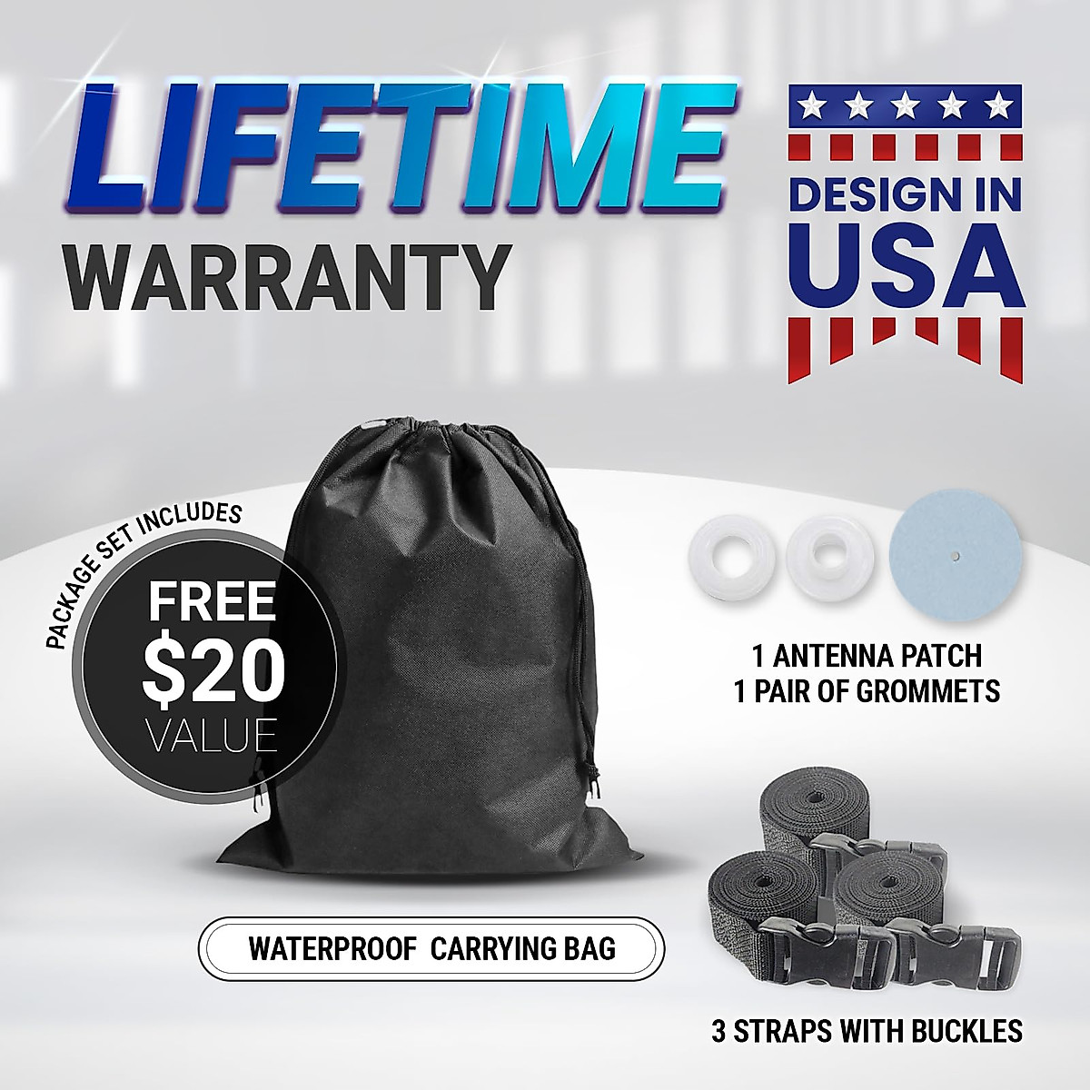 iCarCover Premium Truck Cover for Ford F-250 1973-1979 Regular Cab 6.5 ft. Short Bed Waterproof All Weather Rain Snow UV Sun Hail Protector for Automobiles Full Exterior Indoor Outdoor Truck Cover