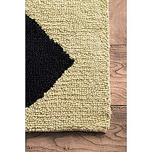 nuLOOM Aguirre Hand Tufted Wool Runner Rug, 2' 6" x 8', Multi