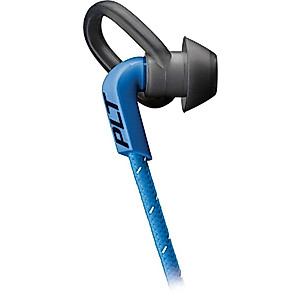 Plantronics Backbeat FIT 305 Bluetooth Wireless in-Ear Sports Headphones with Water/Sweat-Resistance and Noise Isolation, Blue (Non-Retail Packaging)