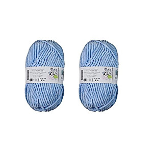 RSL YARN Velvet Yarn 2 SKEINS 100g(132yds) Yarn for CROCHEITING Crochet Yarn 120m Crochet Yarn Baby Yarn Blanket Yarn Chenille Yarn Thick Yarn Knitting Yarn Soft Yarn AMIGURUMI Yarn Plush Yarn (103)
