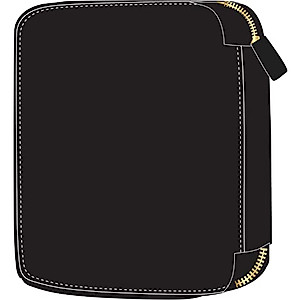 Me & My Big Ideas Planner Zip Folio Blck&Blush, Black