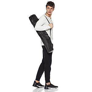 Amazon Basics Folding Padded Outdoor Camping Chair with Carrying Bag - 34 x 20 x 36 Inches, Black