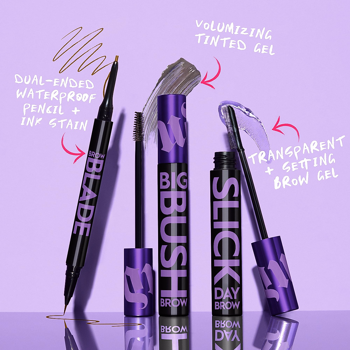 Urban Decay Brow Blade 2-in-1 Microblading Eyebrow Pen + Waterproof Pencil – Smudge-proof, Transfer-resistant – Fine Tip – Thin, Hair-Like Strokes – Natural, Fuller Brows, Dark Drapes (dark brown)