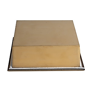 ALFI brand ABNP1212-BG Shower Niche, Brushed Gold 12 x 12 x 4