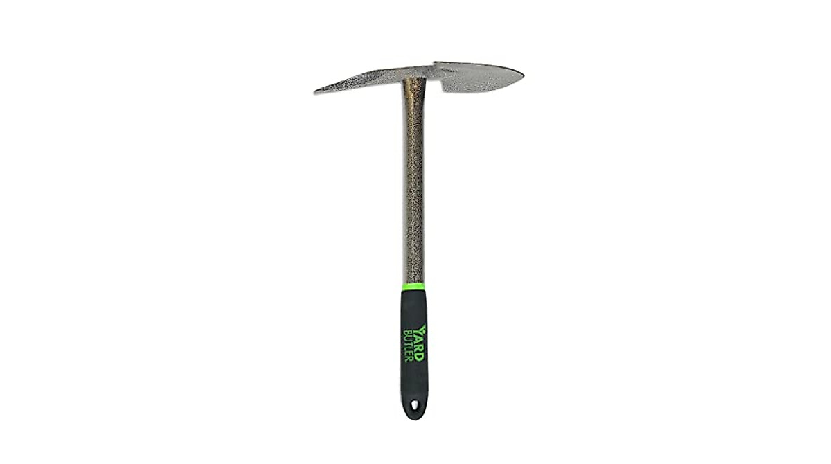 Yard Butler Terra Planter 15” Steel Garden Tool - Dual Action Spade
