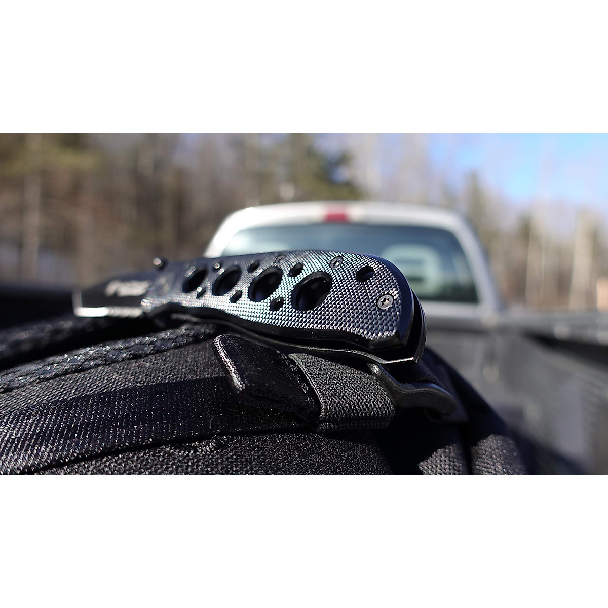 Smith & Wesson CK5TBS 7.4in High Carbon S.S. Folding Knife with a 3.2in Serrated Tanto Blade and Aluminum Handle for Outdoor, Tactical, Survival and EDC